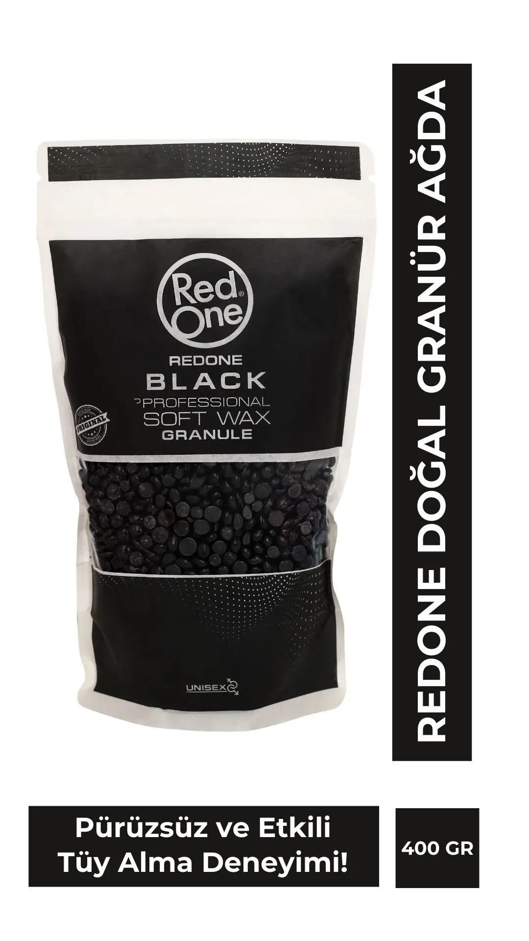 Redone Granür Ağda 500 Gr Black