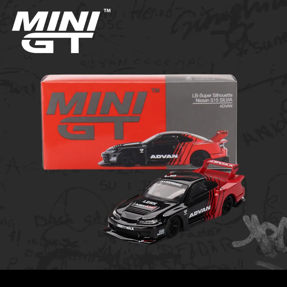 Mini Gt 649 Nissan LB-Super Silhouette S15 SILVIA ADVAN