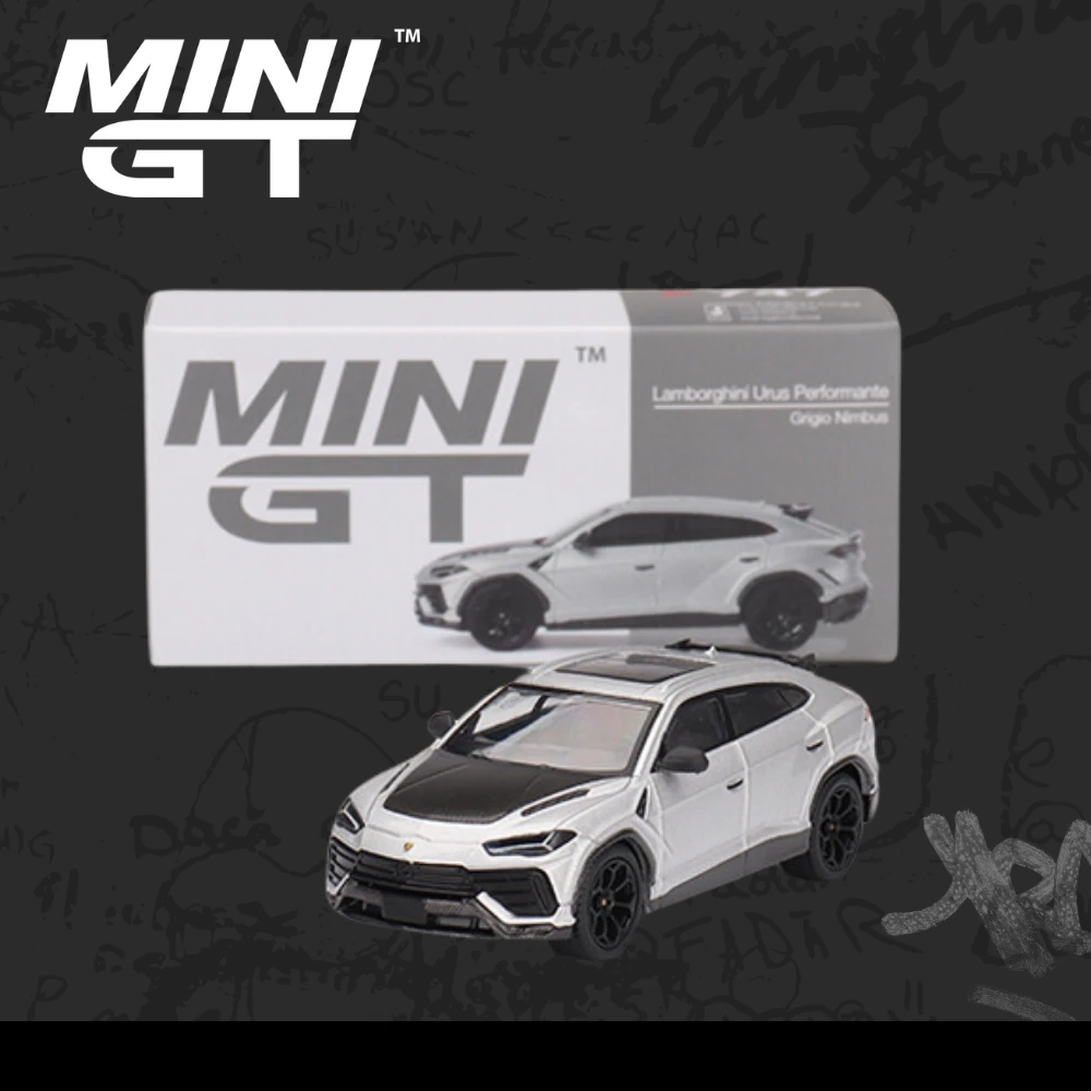 Mini Gt 747 Lamborghini Urus Performante Grigio Nimbus