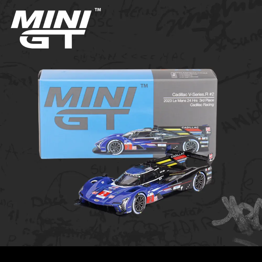 Mini Gt Cadillac V-Series.R #2 Cadillac Racing 2023 Le Mans 24 Hrs 3rd ...
