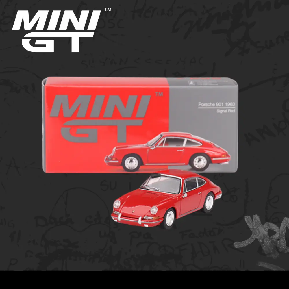 Mini Gt 695 Porsche 901 1963 Signal Red-Matdiecast