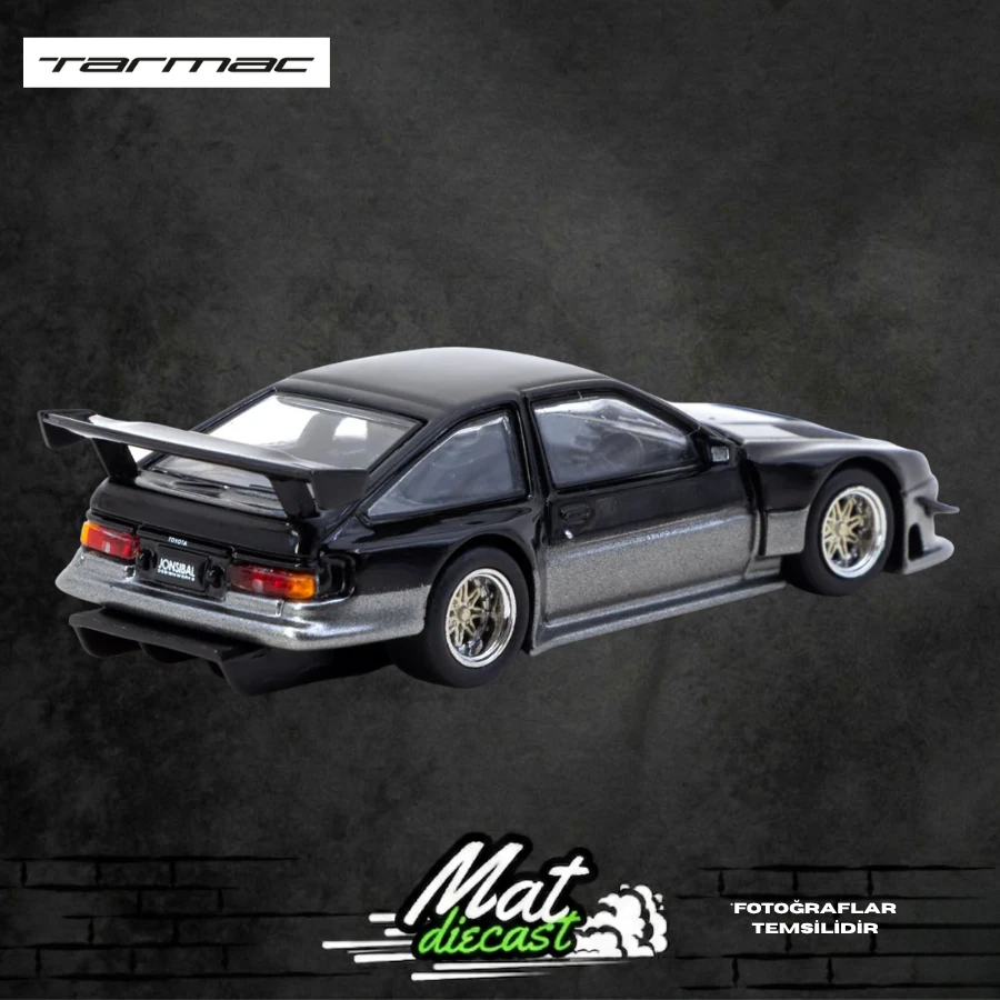 Tarmac Works GLOBAL64 Toyota Sprinter Trueno AE86 Widebody Black/Grey ...