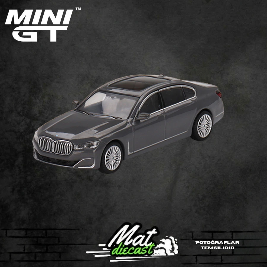 MINIGT 515 BMW 750Li xDrive Bernina Grey Amber Effect