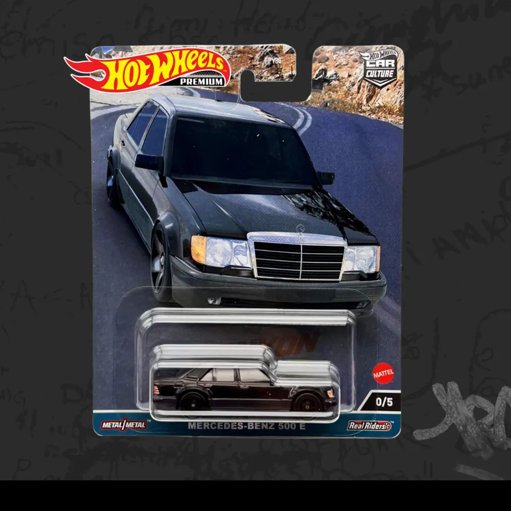 (CHASE) Hot Wheels Mercedes Benz 500E
