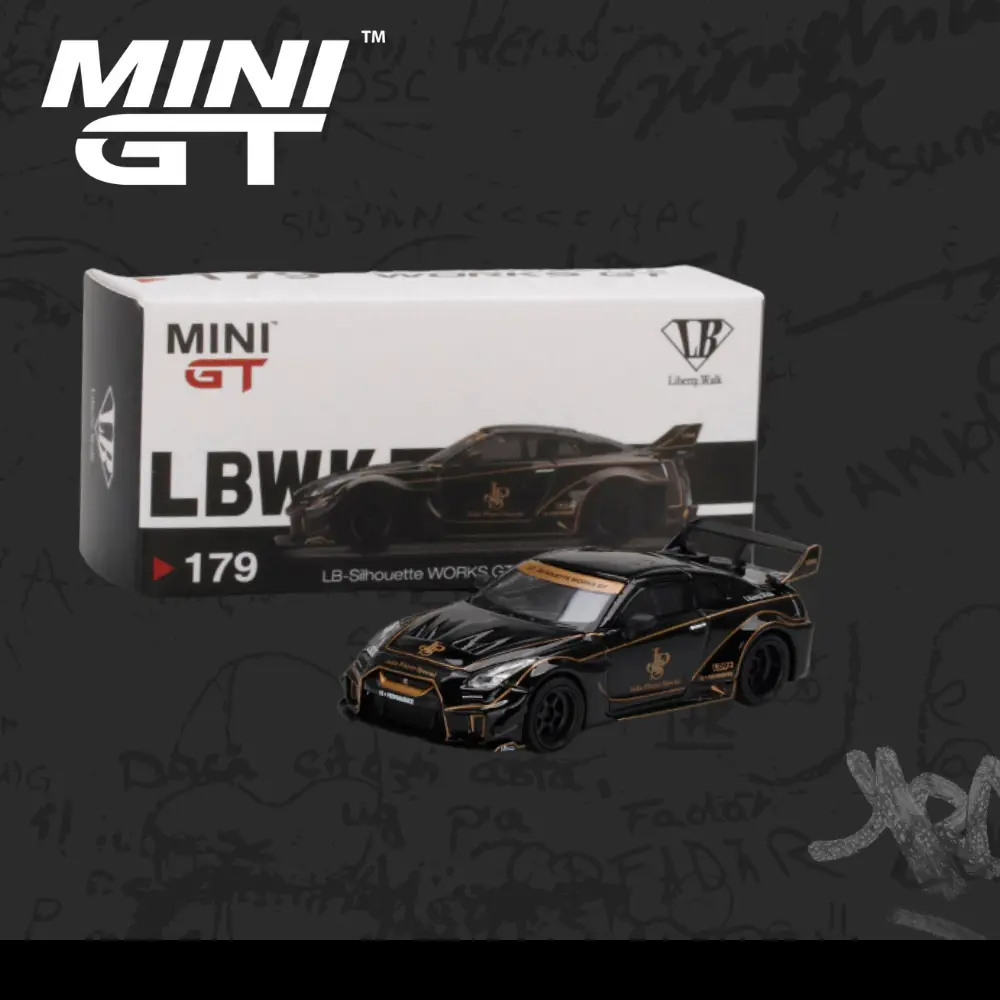 Mini Gt 179 LB-Silhouette WORKS GT NISSAN 35GT-RR Ver.1 JPS
