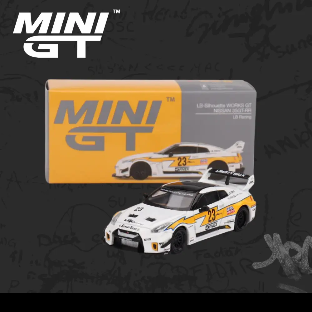 Mini Gt 528 NISSAN LB-Silhouette WORKS GT 35GT-RR Ver.1 LB Racing