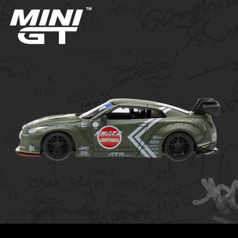 Mini GT 7 LB WORKS Nissan GT-R (R35) Zero Fighter Special Type 1 ...