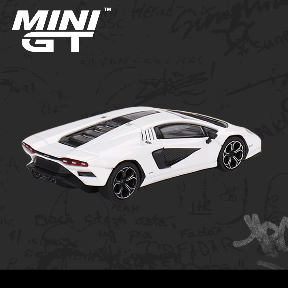 Mini Gt 567 Lamborghini Countach LPI 800-4 Bianco Siderale
