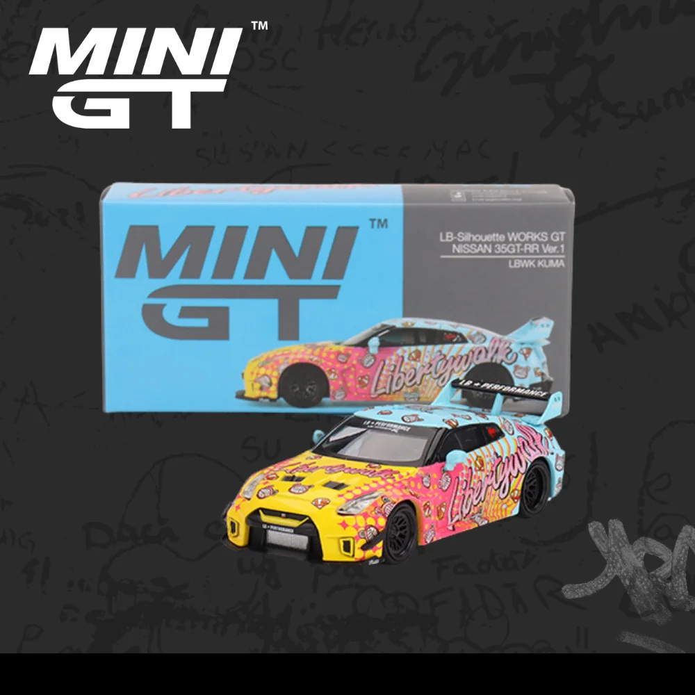 Mini Gt LB-Silhouette WORKS GT NISSAN 35GT-RR Ver.1 LBWK KUMA