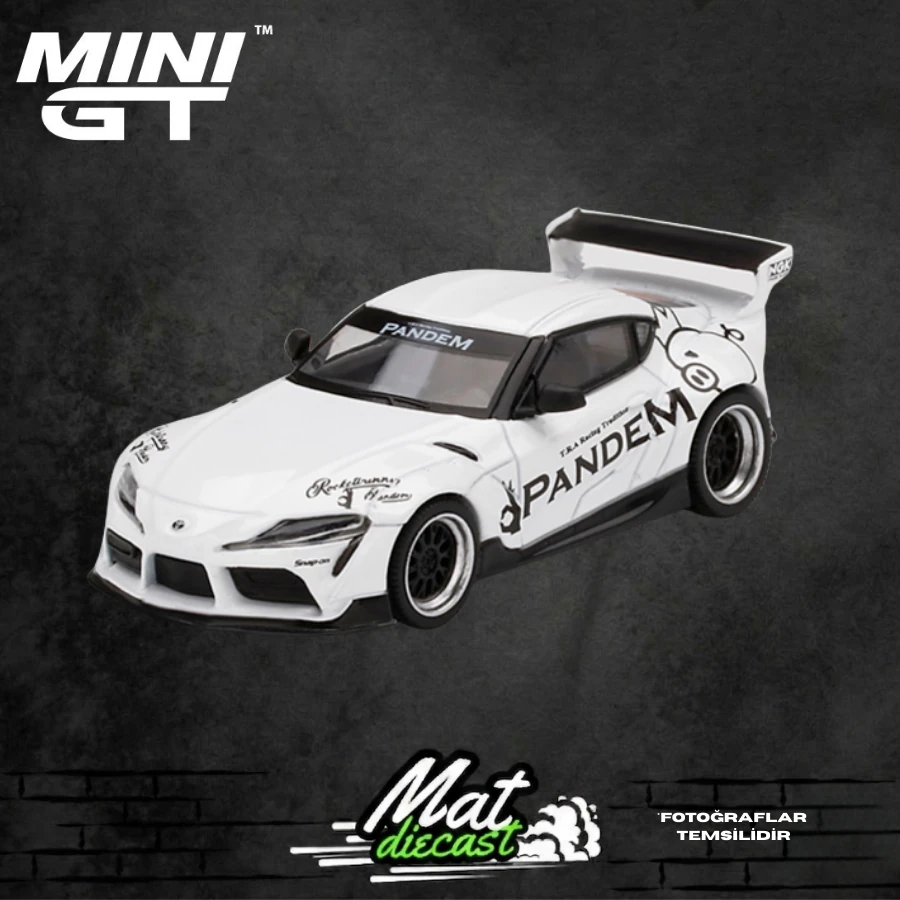 MINIGT 180 Pandem Toyota GR Supra V1.0 White