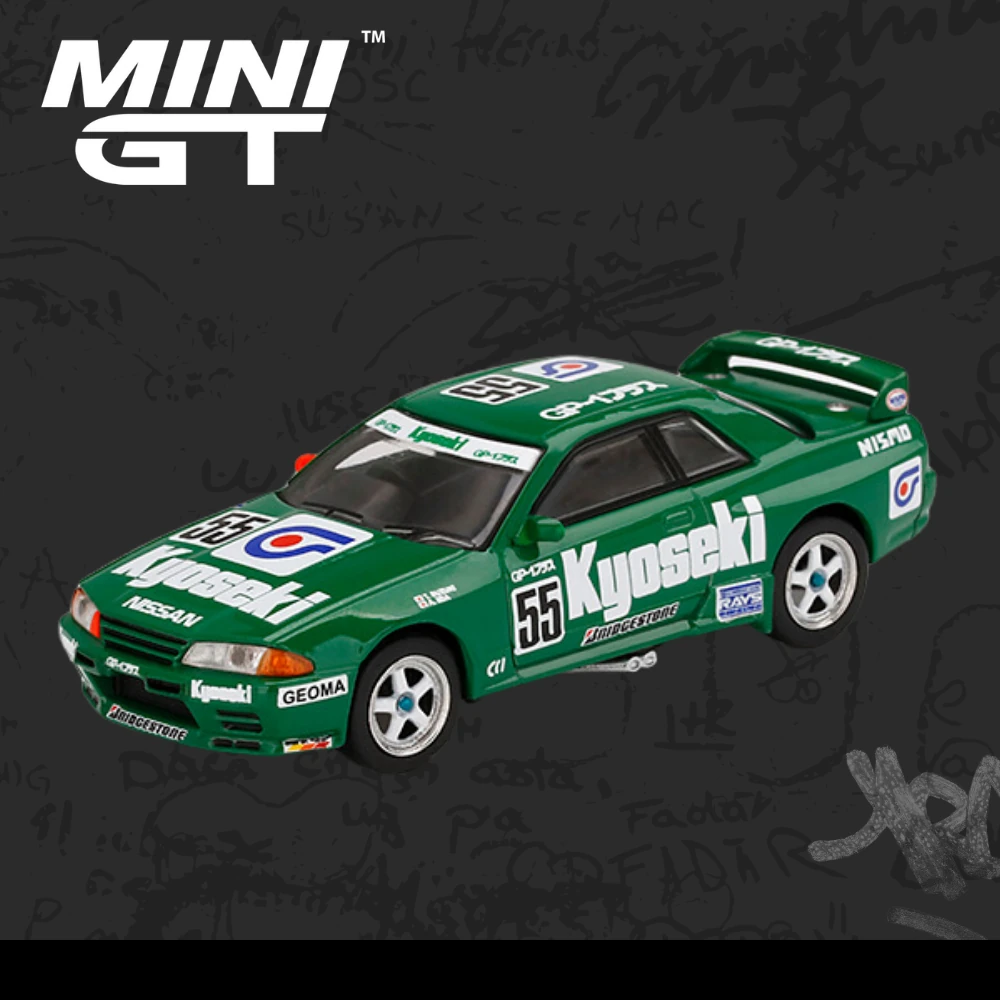 Mini Gt 105 Nissan Skyline GT-R (R32) Gr. A #55 Kyoseki
