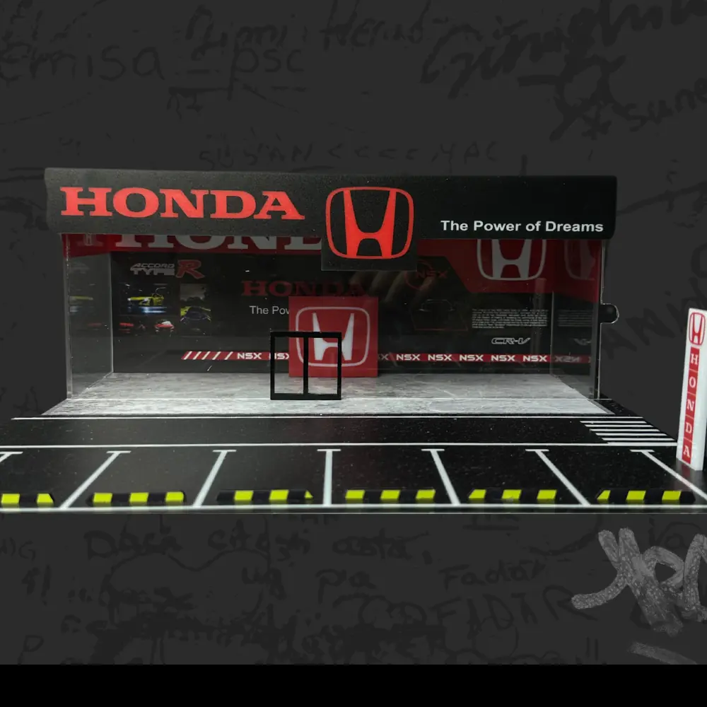 Honda Diorama-Matdiecast