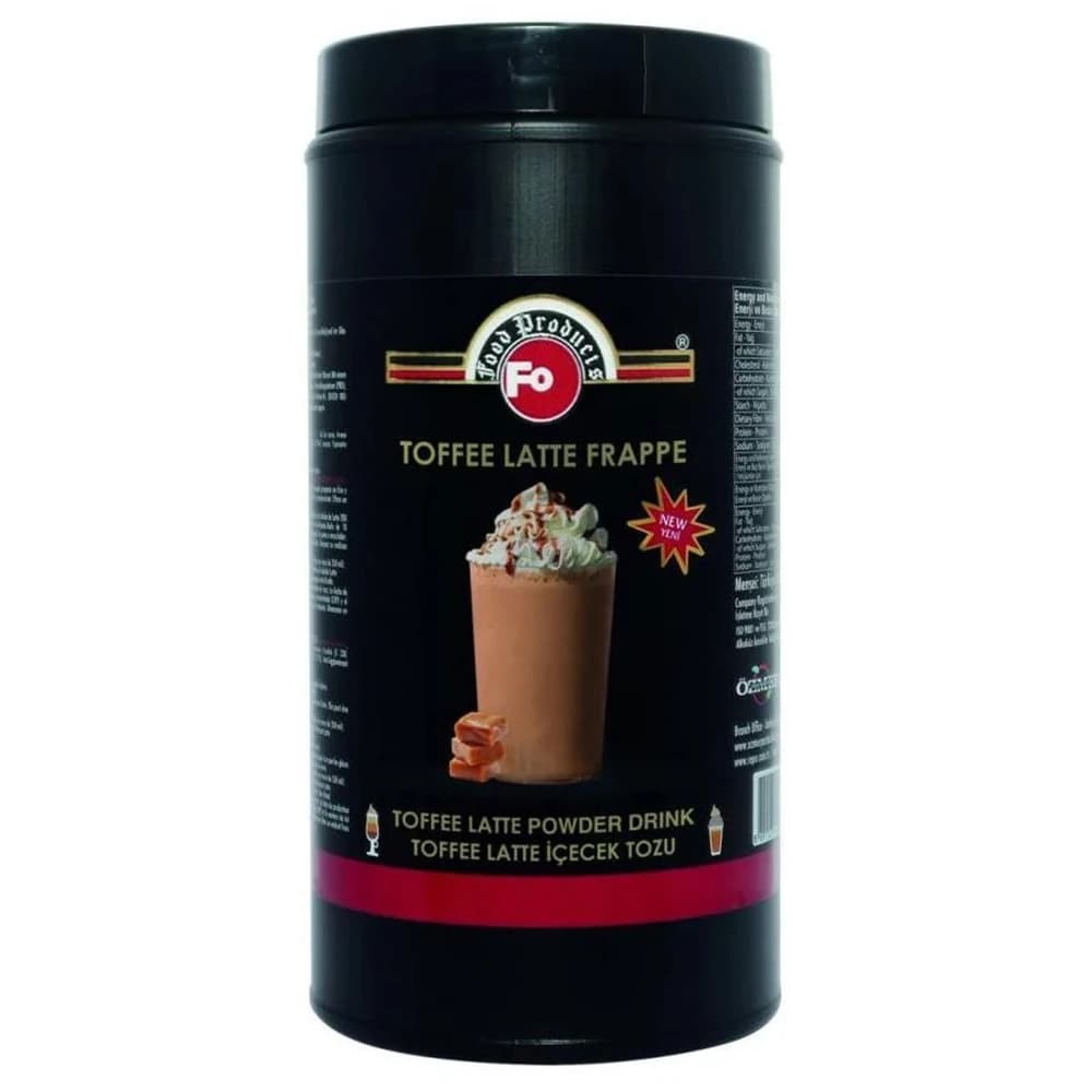 Fo Toffee Latte Frappe İçecek Tozu 1 KG