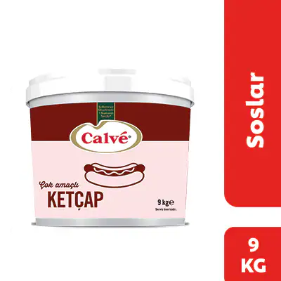 Calve Çok Amaçlı Ketçap 9 KG