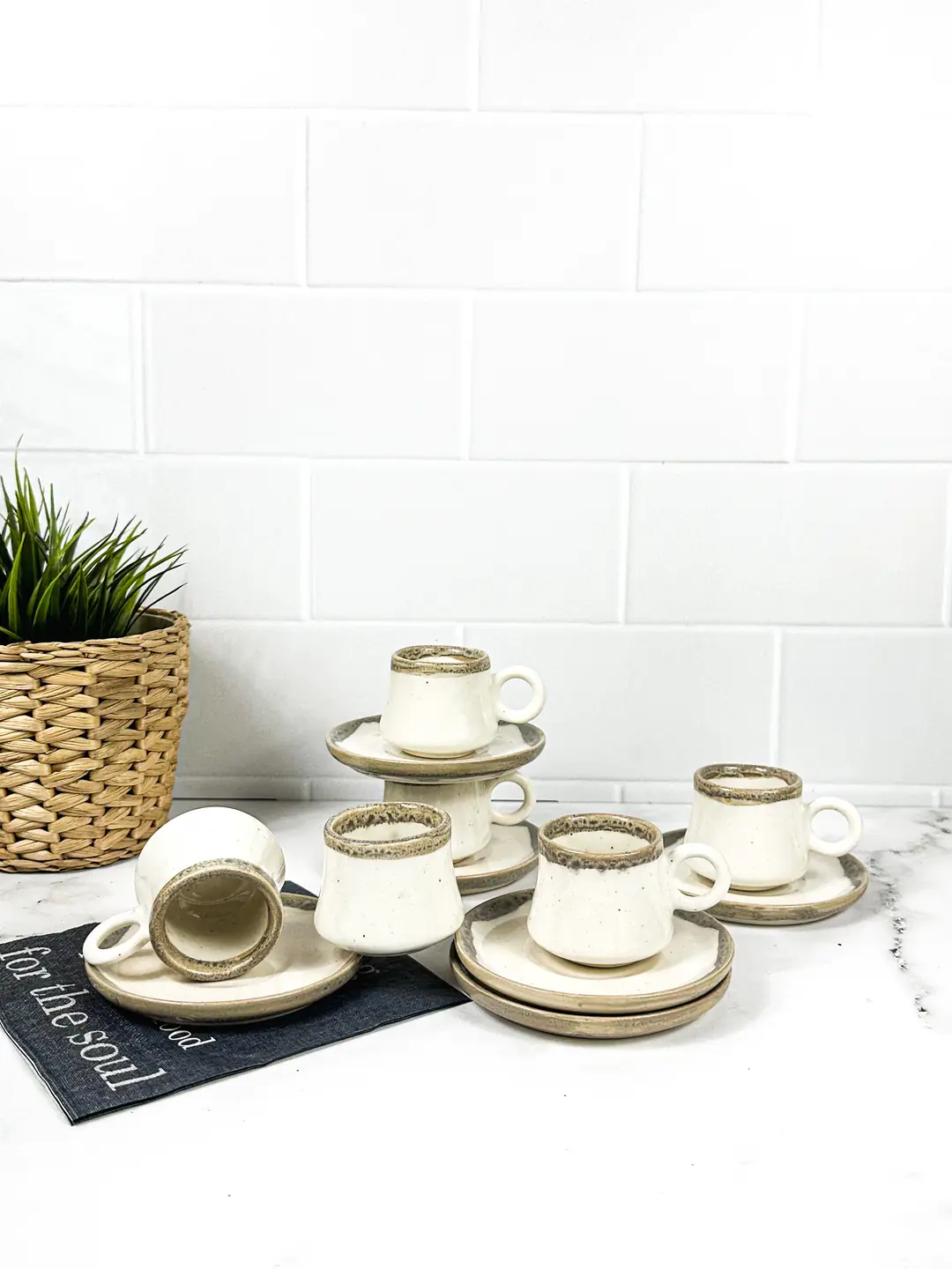 Molly 6 Kişilik Kahve Fincan Takımı 100 Ml