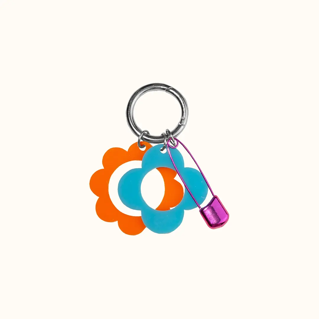 Anxiety Flower Anahtarlık - İğneli