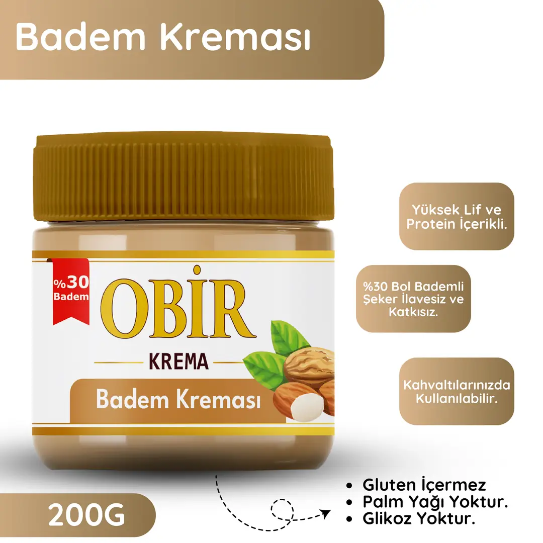 Obir Badem Kreması