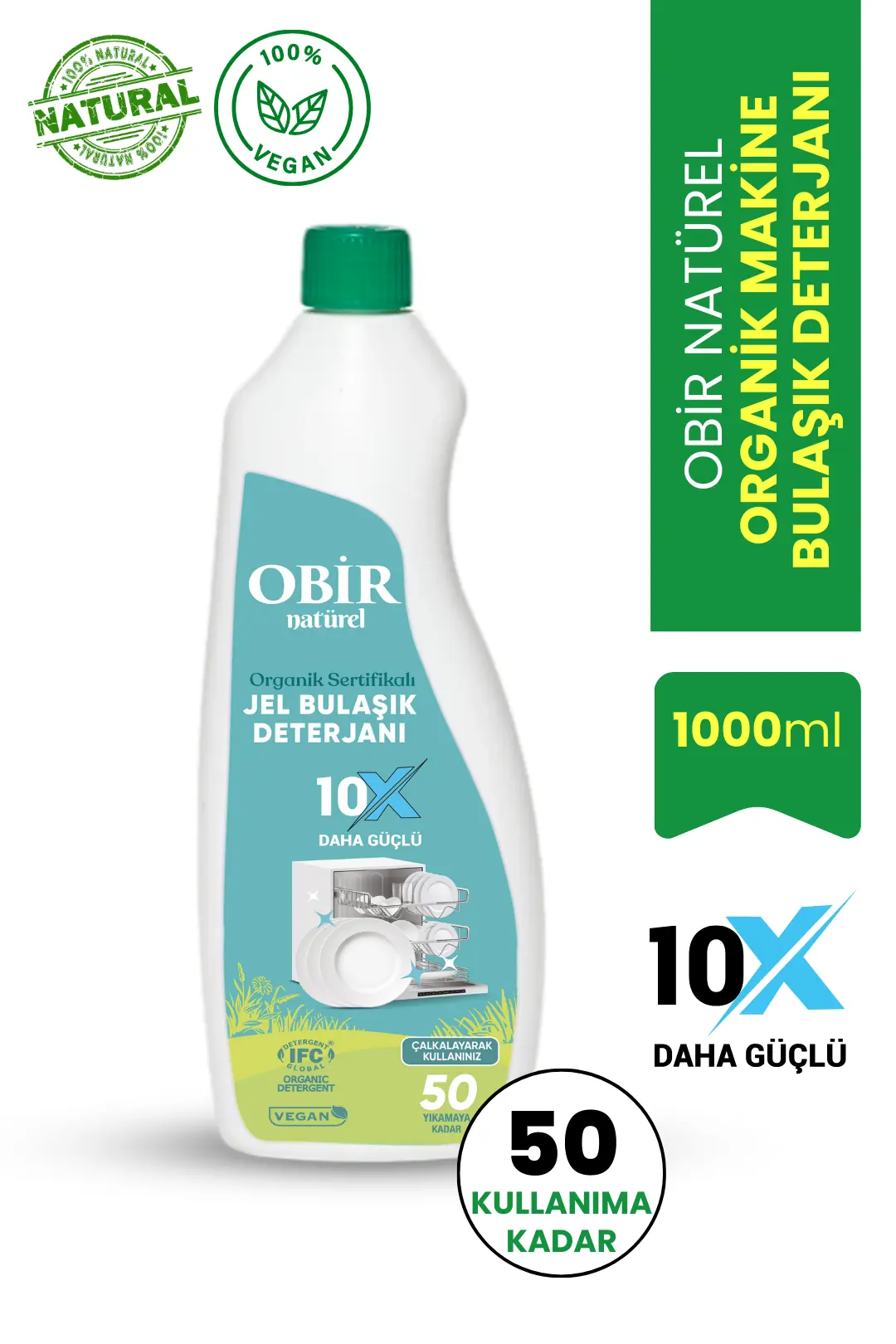 Obir Naturel Bulaşık Matik 1 LT