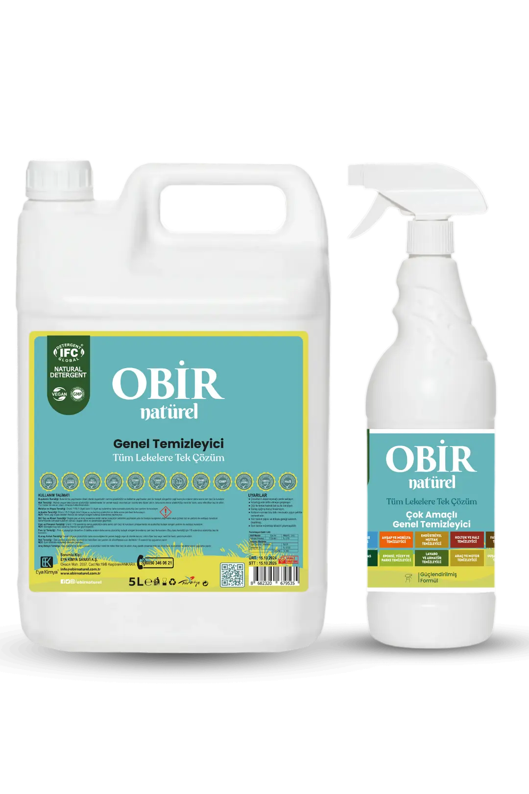 5 Litre + 1 Litre Genel Temizleyici
