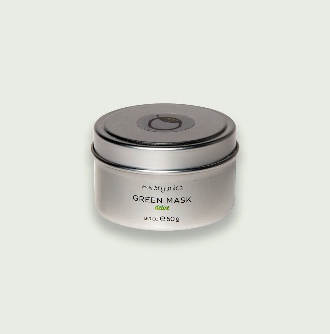 Green Mask Detox - Peeling, Maske (50gr) - DropByOrganics