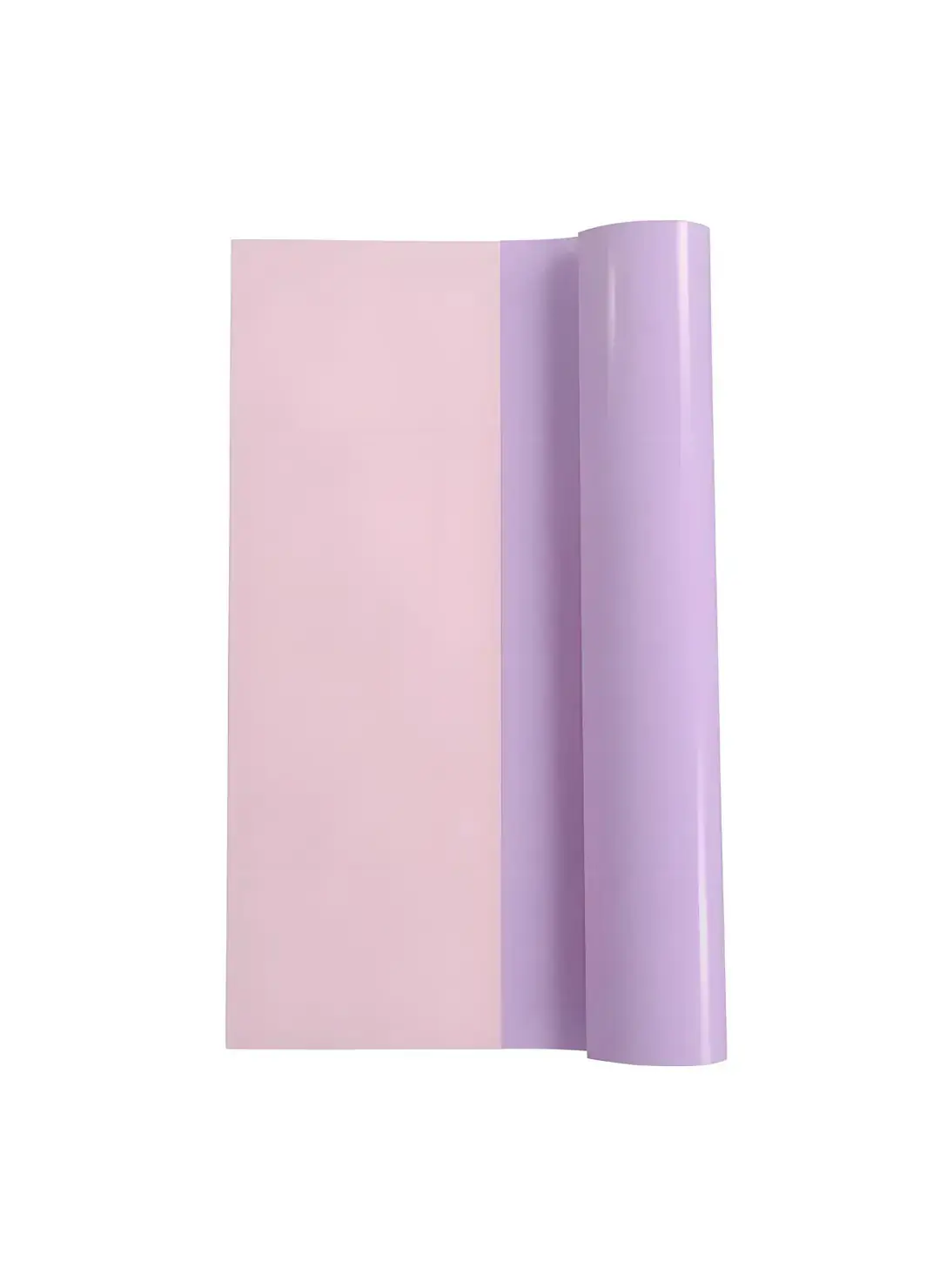 Mor & Pembe Çift Taraflı Çiçek Buket Kağıdı - 20 Sayfa - 55x55 cm - Mat Opp