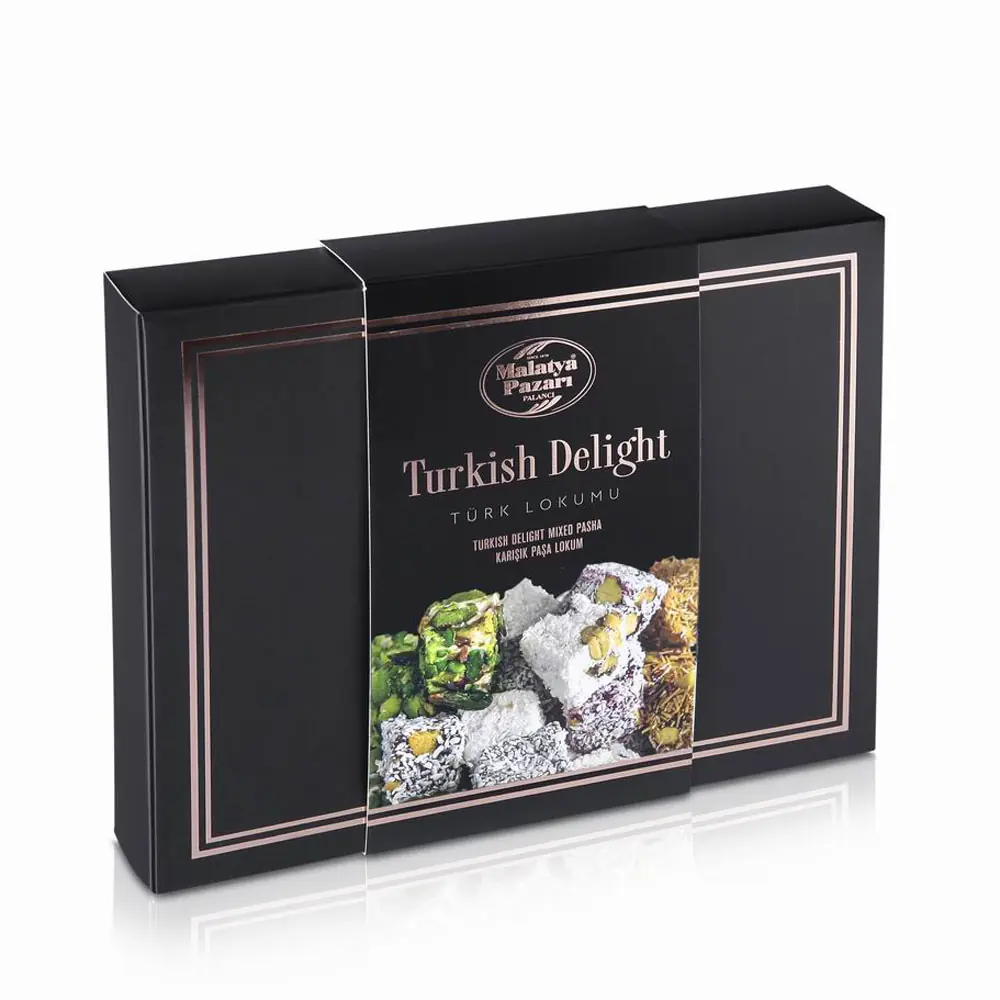 Karışık Paşa Lokum 400 G Güllü Lokum