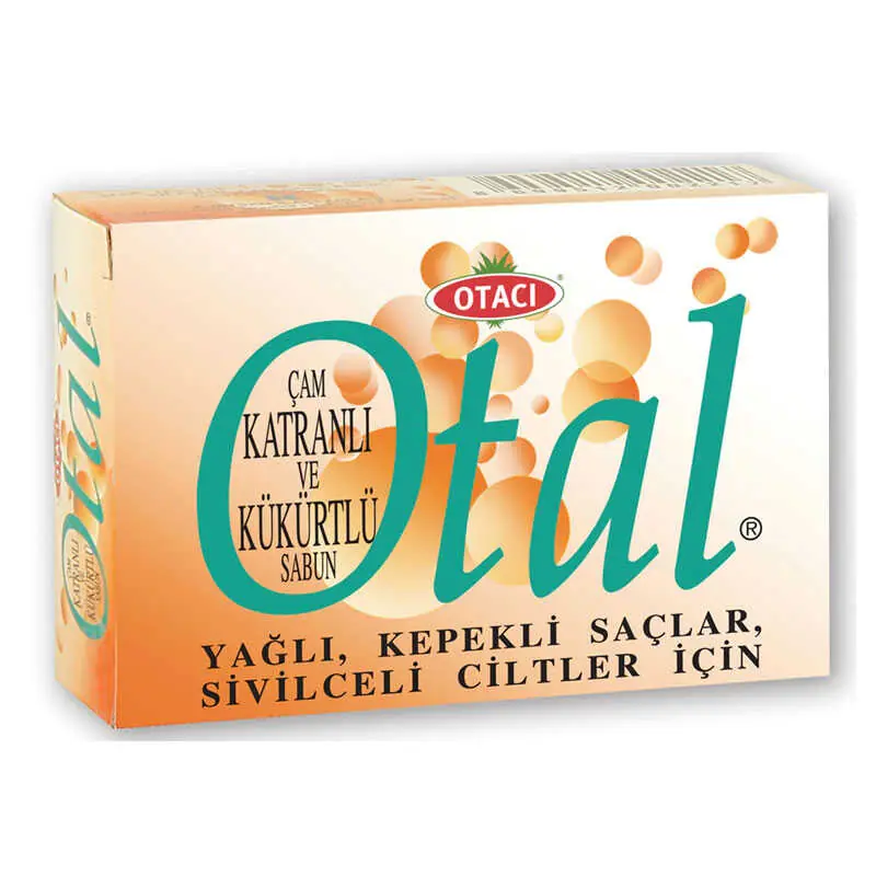 OTACI Otal Çam Katranlı Kükürtlü Sabun 80 gr Fiyatı, Yorumları, Satın Al