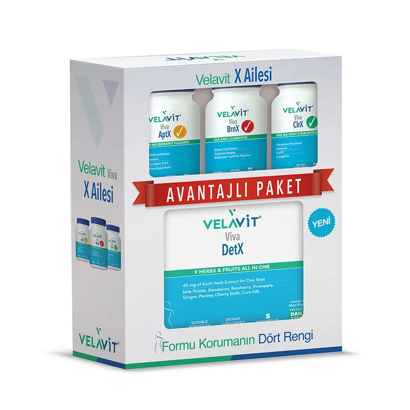 Viva AptX 60 Tablet + Viva BrnX 60 Tablet + Viva ClrX 60 Tablet + Viva ...