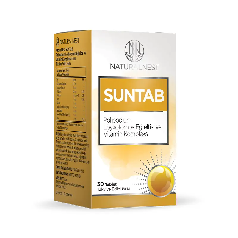 NATURALNEST Suntab Takviye Edici Gıda 30 Tablet Satın Al ⭐ Fiyat, Yorum ...