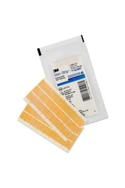 3M Steri Strip Su Geçirmez Cerrahi Yara Dikiş Bandı (12 mm x 100 mm ...