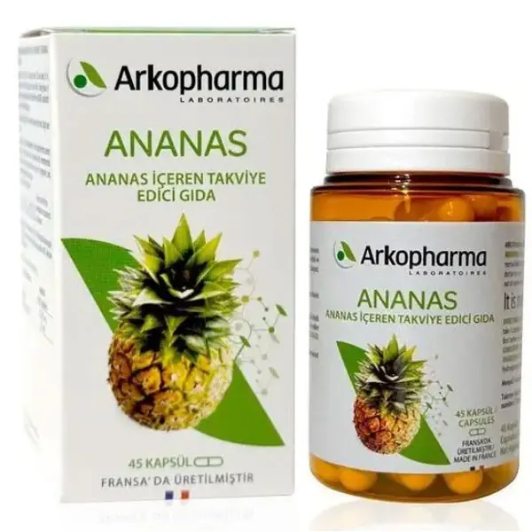 ARKOPHARMA Ananas 45 Kapsül Satın Al ⭐ Fiyat, Yorum, Kampanya - Limonzi ...