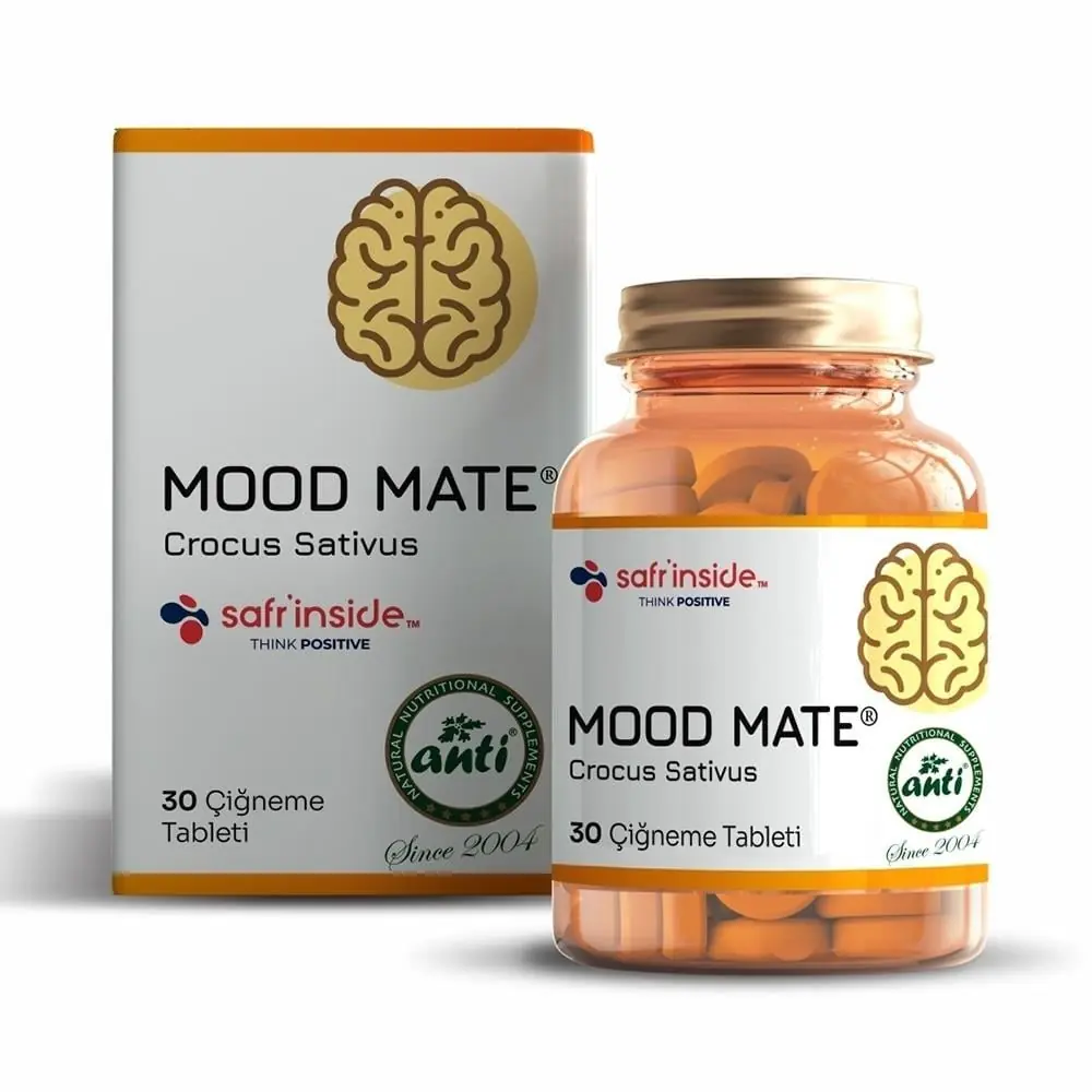 ANTİ Mood Mate Safran Ekstresi 30 Çiğneme Tableti Satın Al ⭐ Fiyat ...