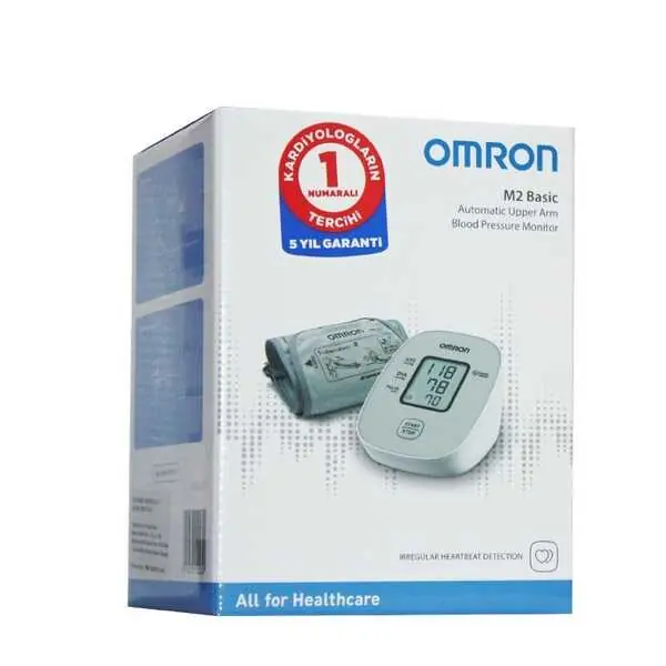 OMRON Basic M2 Üst Koldan Ölçer Dijital Tansiyon Aleti (HEM-7121J-E ...