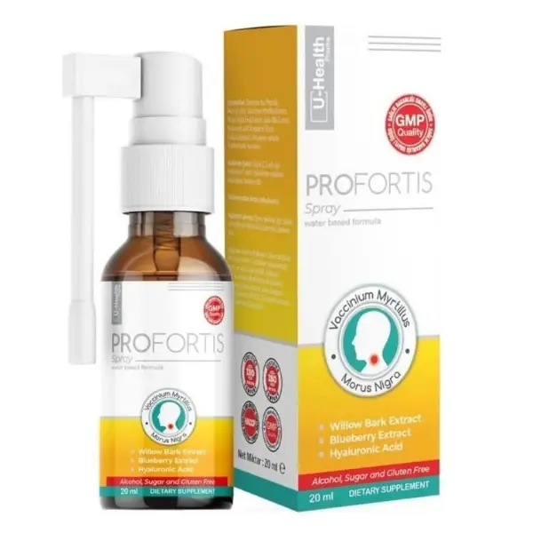 U-HEALTH PHARMA Profortis Boğaz Spreyi 20 ml Satın Al ⭐ Fiyat, Yorum ...