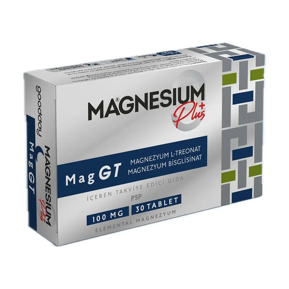 GOODDAY Magnesium Plus Mag GT 30 Tablet Satın Al ⭐ Fiyat, Yorum ...