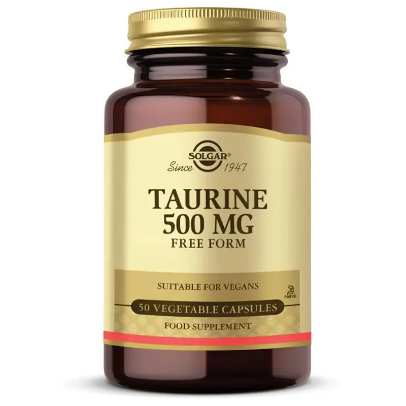 SOLGAR Taurine 500 mg 50 Bitkisel Kapsül Satın Al ⭐ Fiyat, Yorum, Kampanya - Limonzi.com'da!