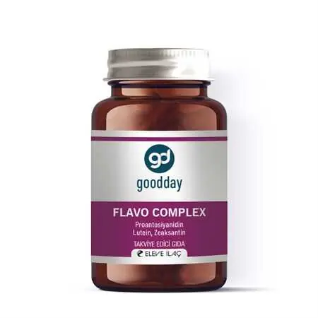 GOODDAY Flavo Complex Takviye Edici Gıda 60 Tablet Satın Al ⭐ Fiyat ...