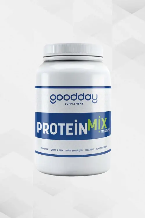 GOODDAY Protein Mix + Amino Asit Takviye Edici Gıda 500 gr Satın Al ⭐ ...