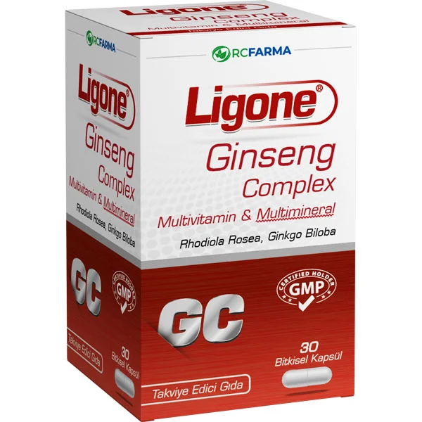 RC FARMA Ligone Ginseng Complex Multivitamin ve Multimineral 30 Kapsül Satın Al ⭐ Fiyat, Yorum ...