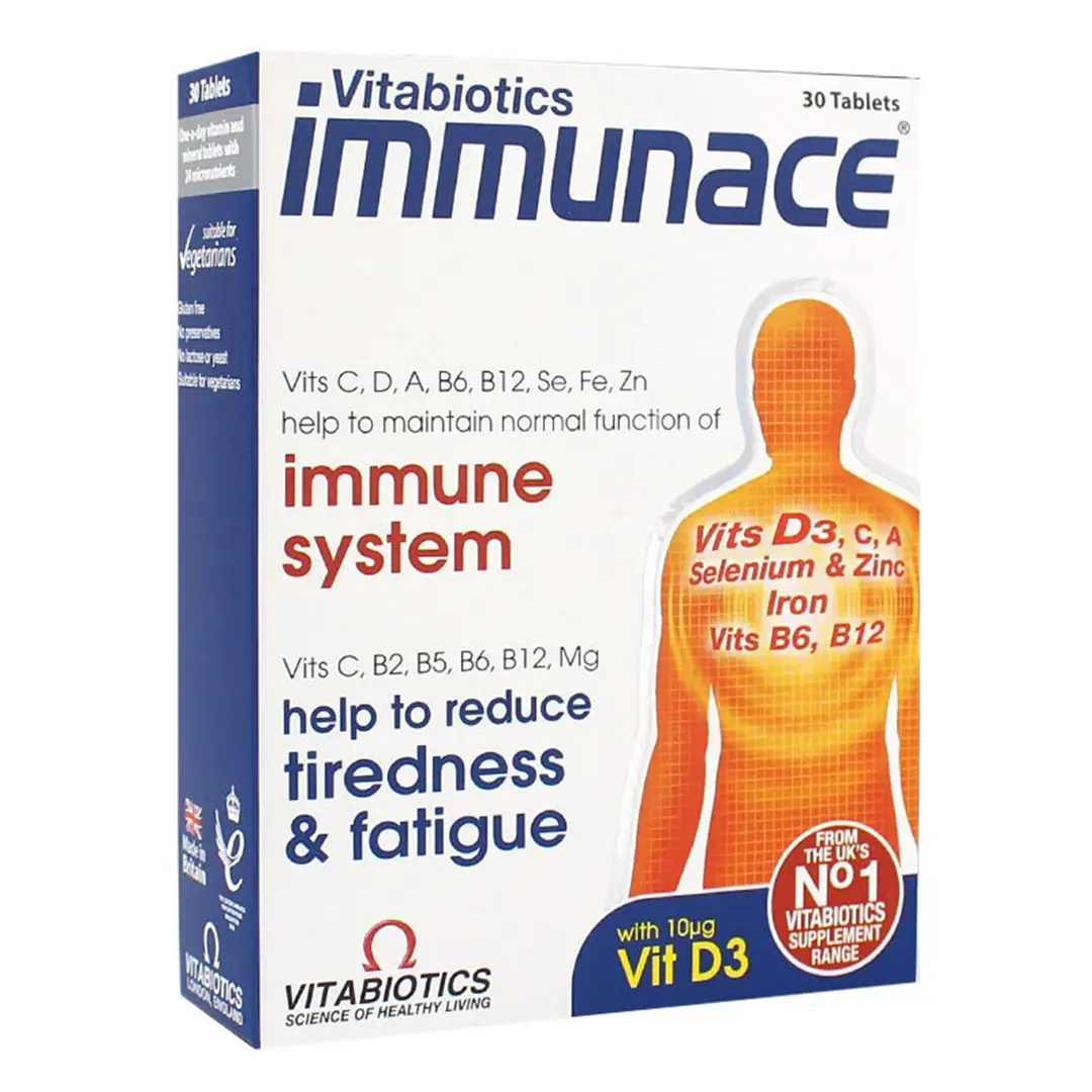 VITABIOTICS İmmunace Takviye Edici Gıda 30 Tablet Satın Al ⭐ Fiyat ...