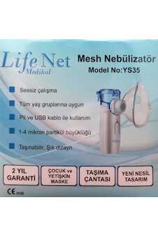 LIFE NET MEDİKAL Mesh Taşınabilir Nebulizatör YS35 Satın Al ⭐ Fiyat ...