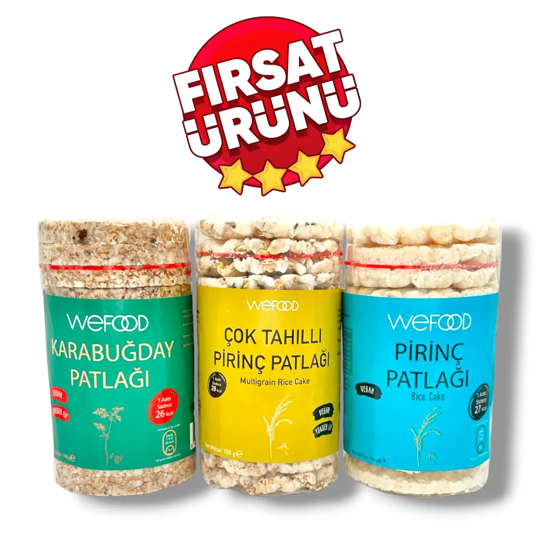 3'lü Karabuğday, Pirinç, Tahıl Patlağı Seti - Biokent Glutensiz