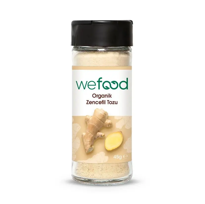 Wefood Organik Zencefil Tozu 65gr - Biokent Organik