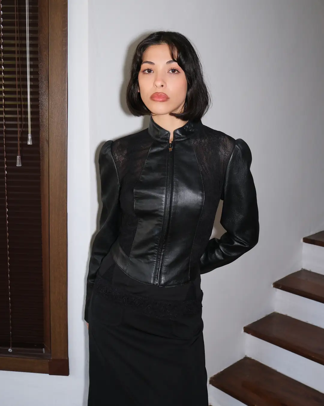 Bebe Leather Jacket - Clossue