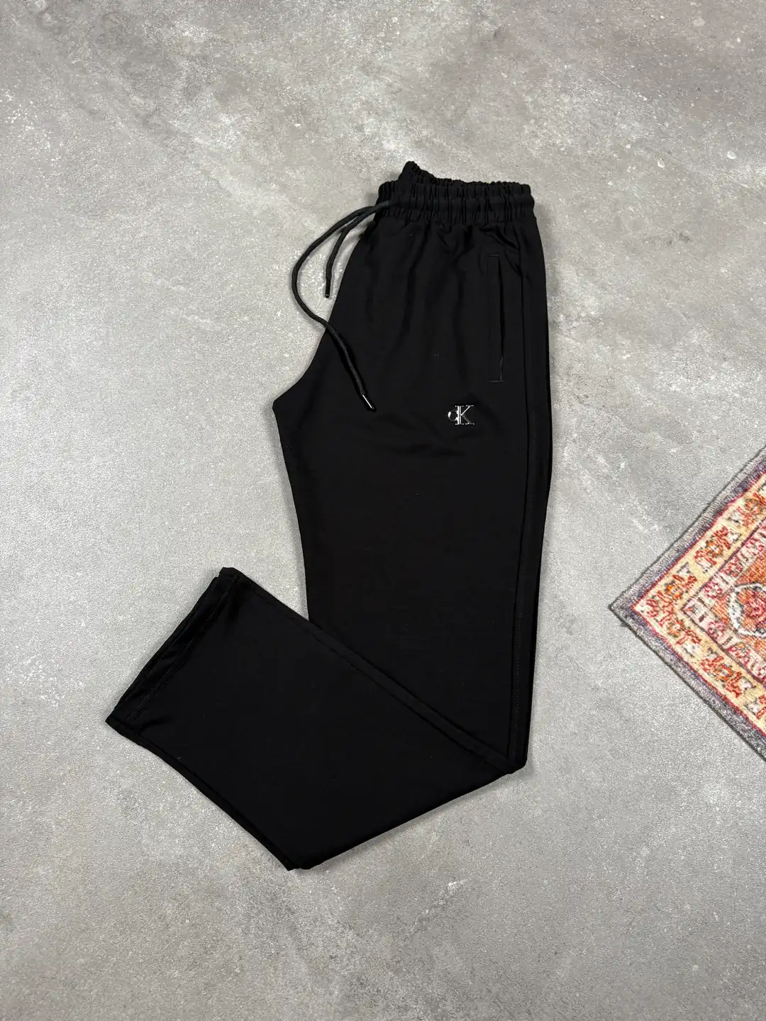 Clvn Metal Logo Loose Fit Düz Paça Eşofman | C-1003