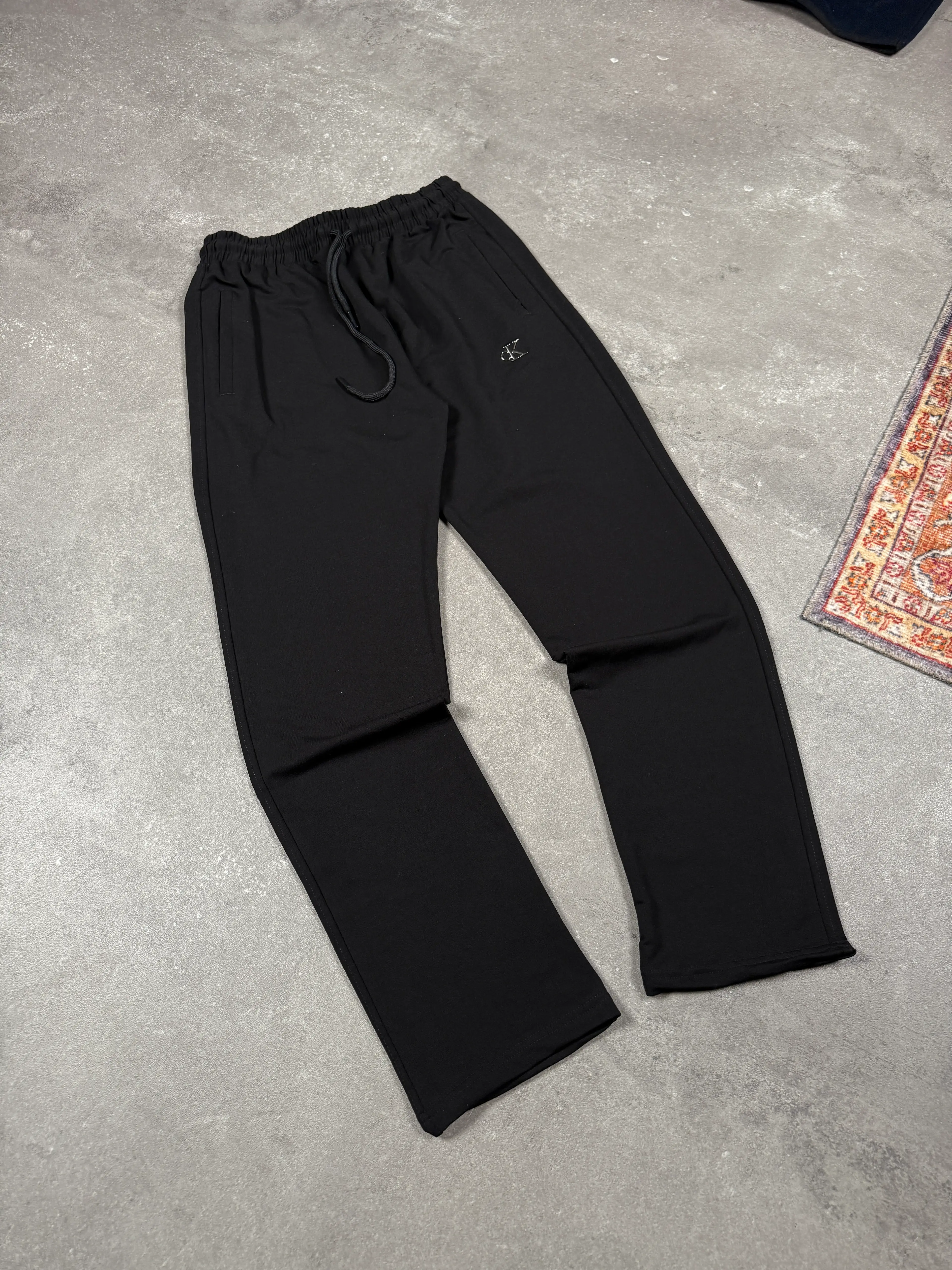 Clvn Metal Logo Loose Fit Düz Paça Eşofman | C-1003