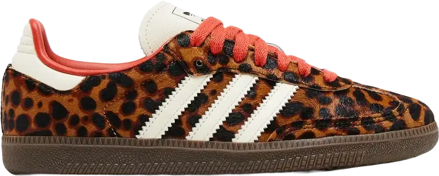 adidas Samba OG Preloved Red Leopard (Women's)