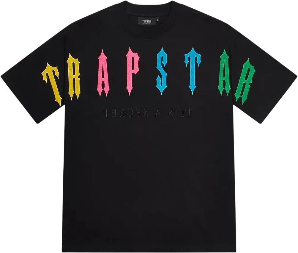Trapstar Irongate Arch 2.0 Short Set - Black/Candy
