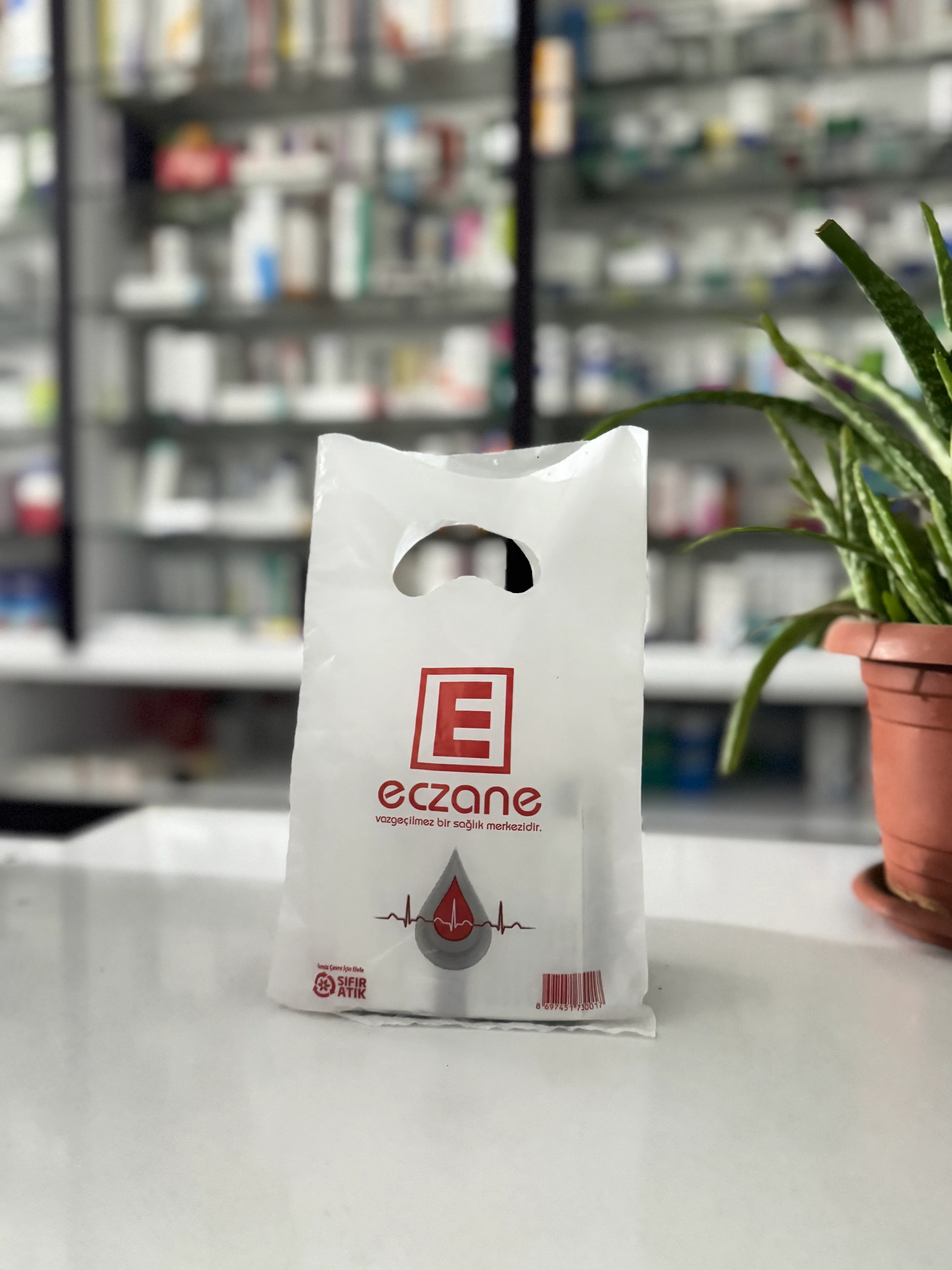 El Geçme Eczane Poşeti - Pratik Modeller