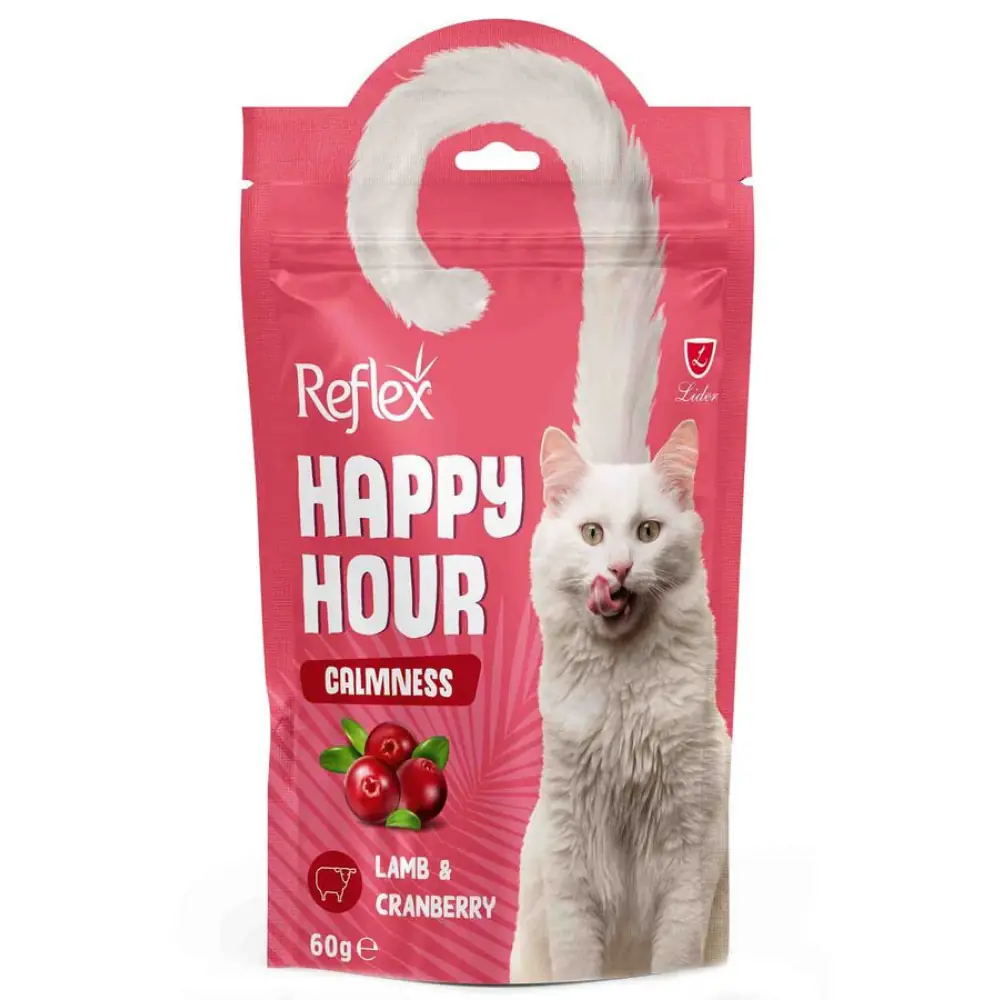 Reflex Happy Hour Sakinleşmeyi Destekleyici Kedi Ödül Maması 60 Gr ...